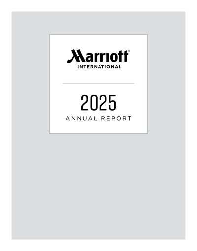 Marriott International Inc 2025 Annual Report - Free PDF