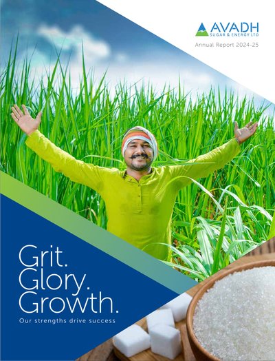 Avadh Sugar & Energy Ltd 2025 Annual Report with Sustainability ...